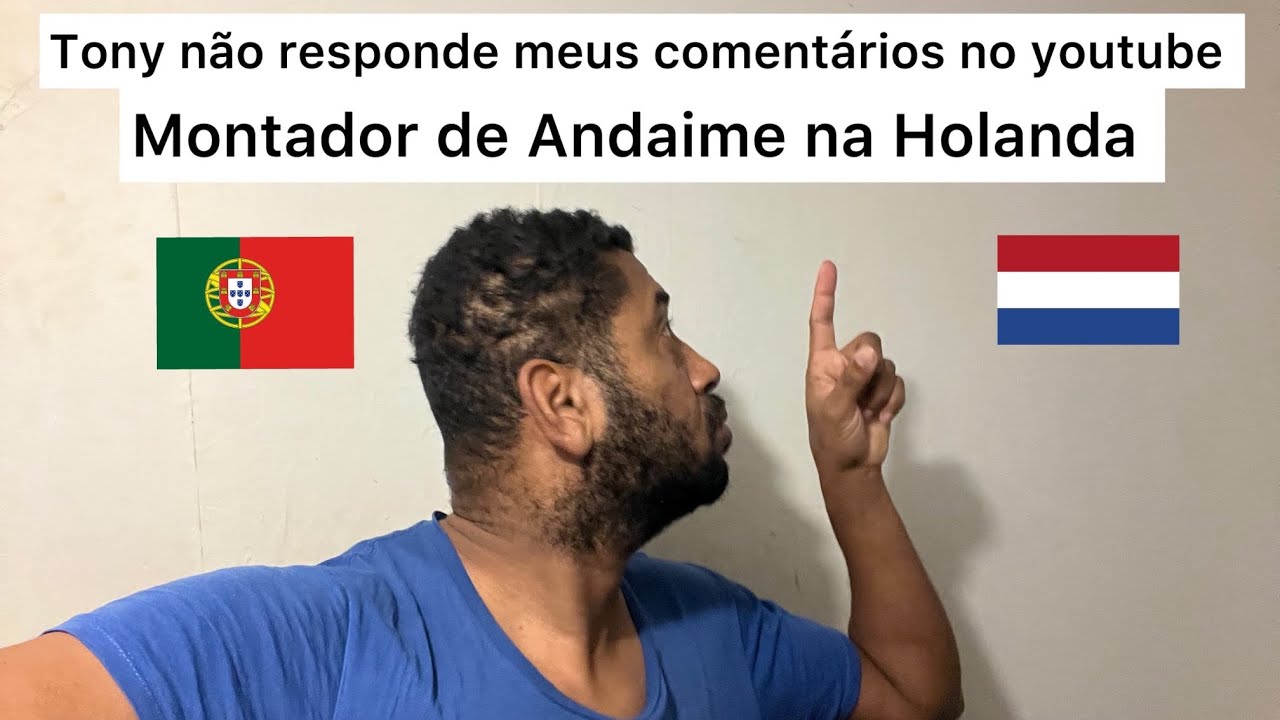 TRABALHO DE ANDAIME NA HOLANDA.TONY VOCÊ NÃO - YouTube