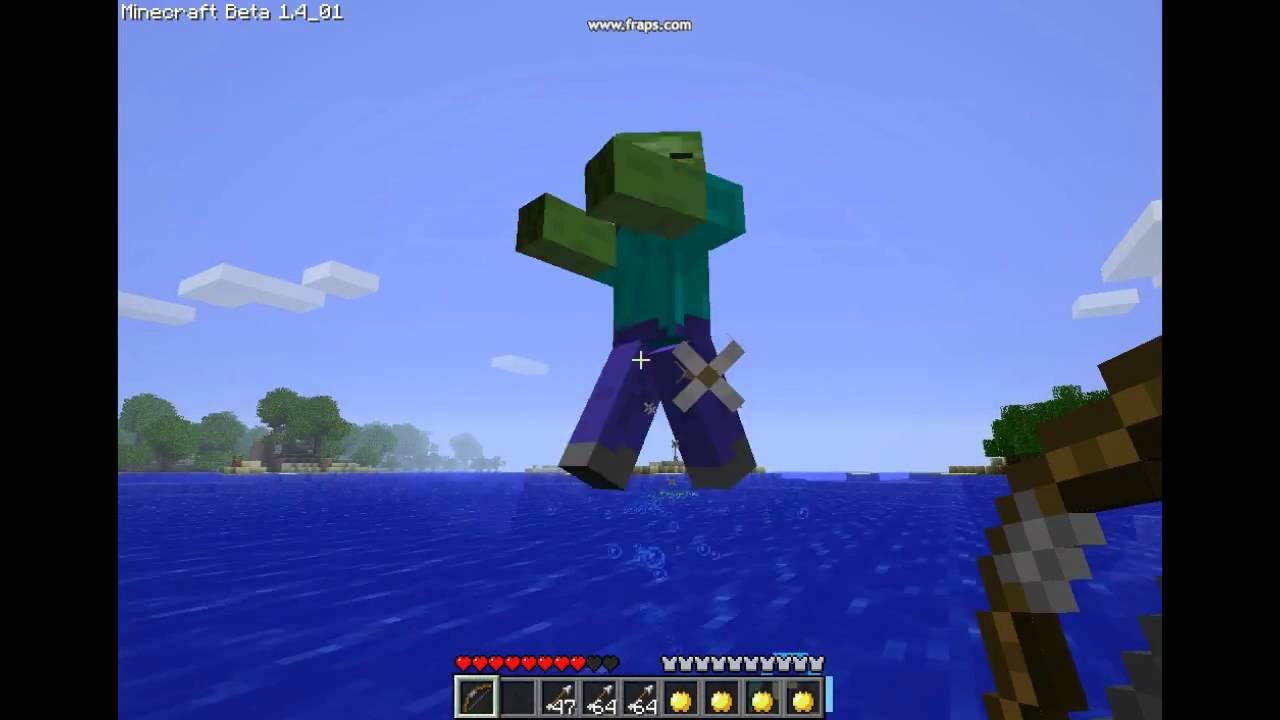 Minecraft - David VS Goliath - YouTube