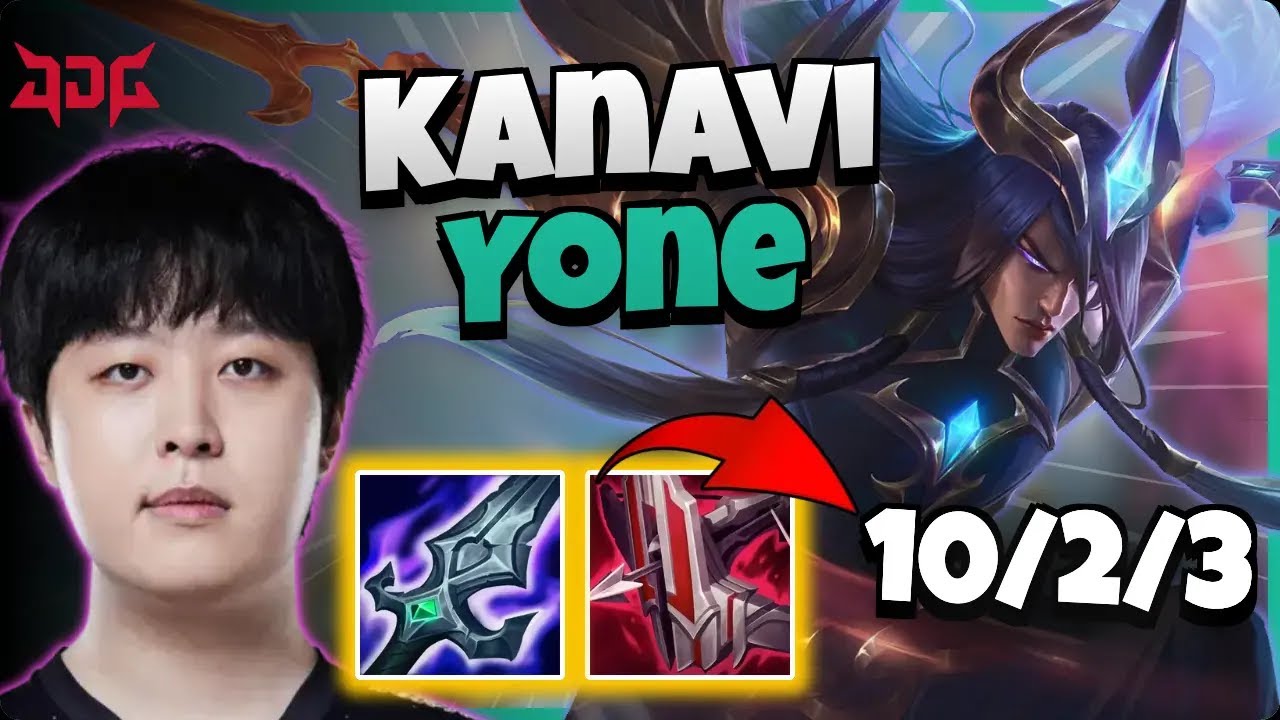 JDG Kanavi Yone vs Aurora | 15.1 - YouTube