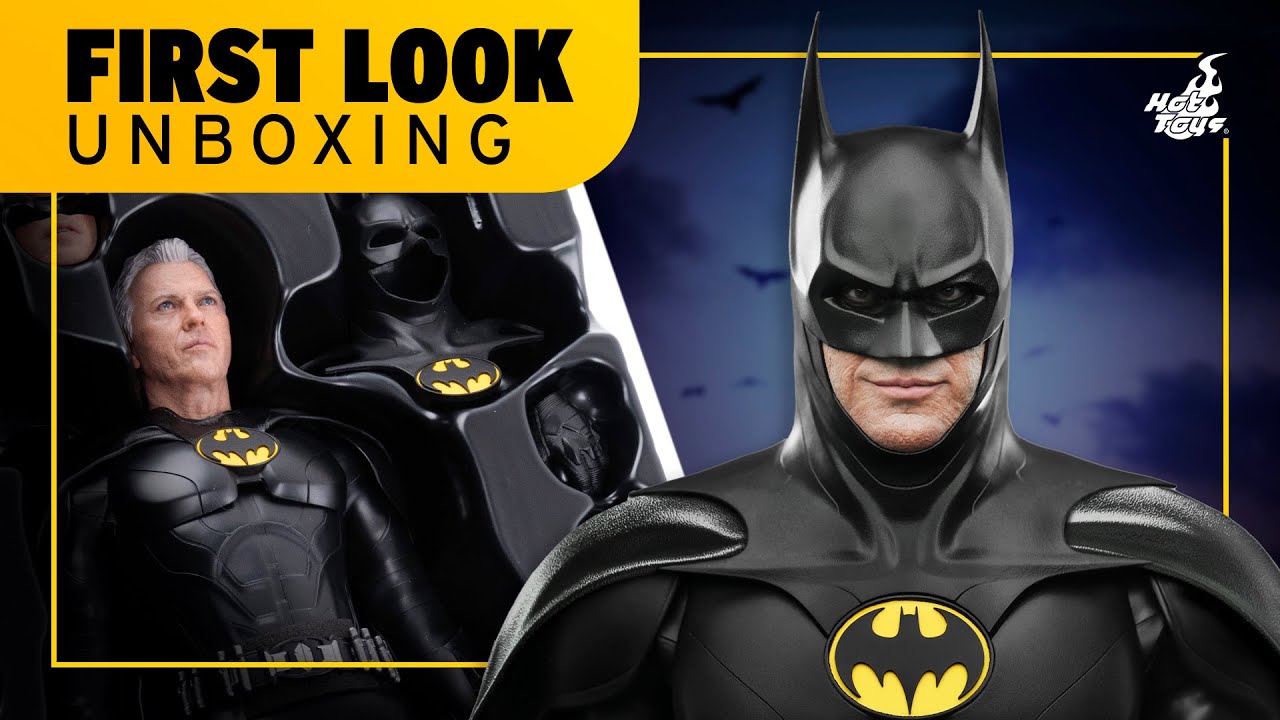 Hot Toys Batman Modern Suit Figure Unboxing | First Look - YouTube