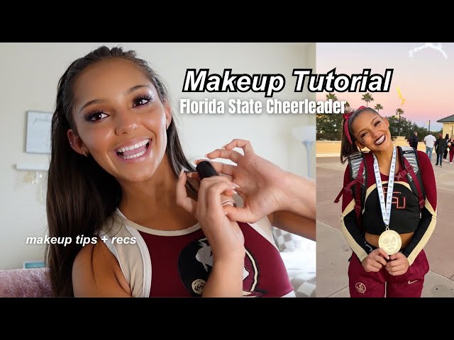Cheerleader Makeup Tutorial For Beginners | Saubhaya Makeup