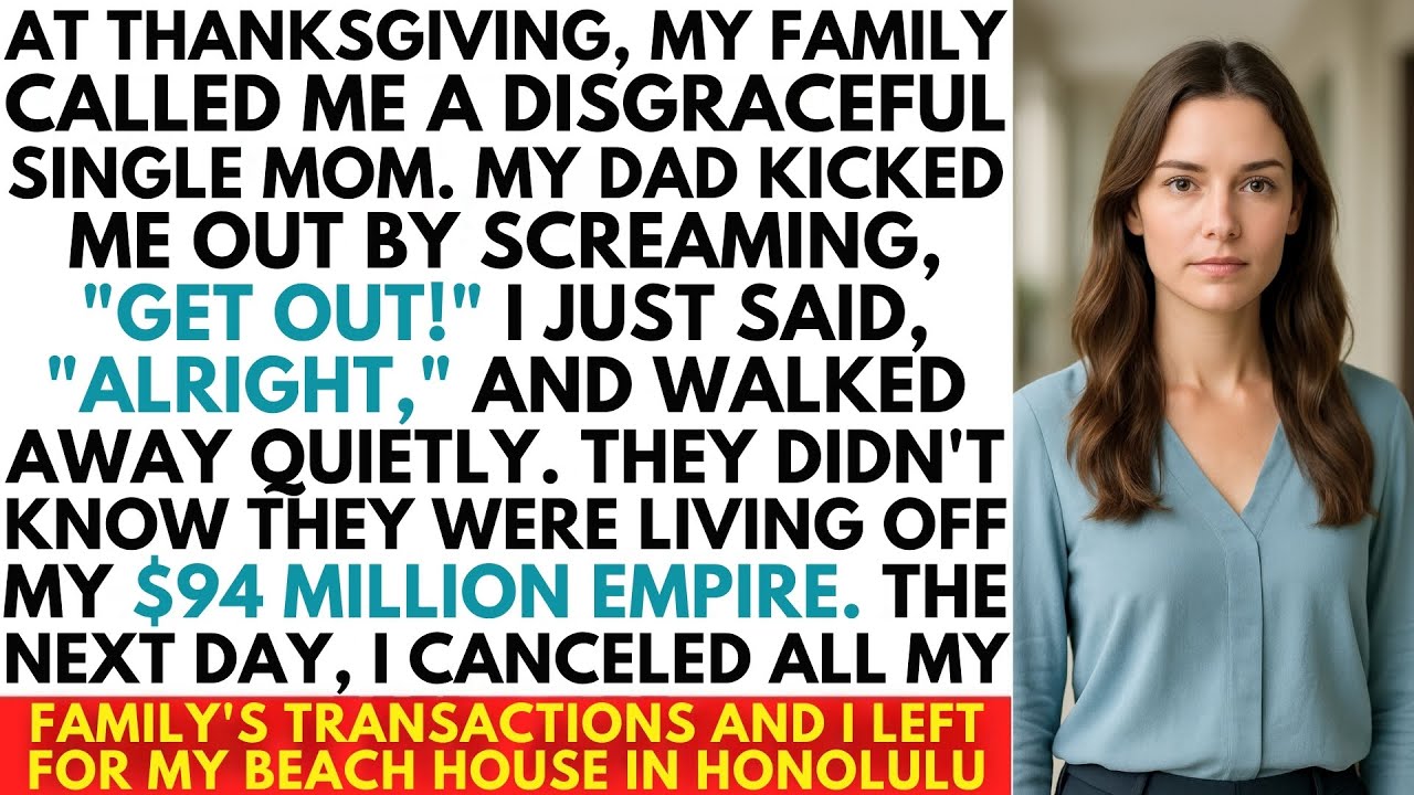 Dad Kicked Me Out At Thanksgiving Party! Family Didn't Know About My ...