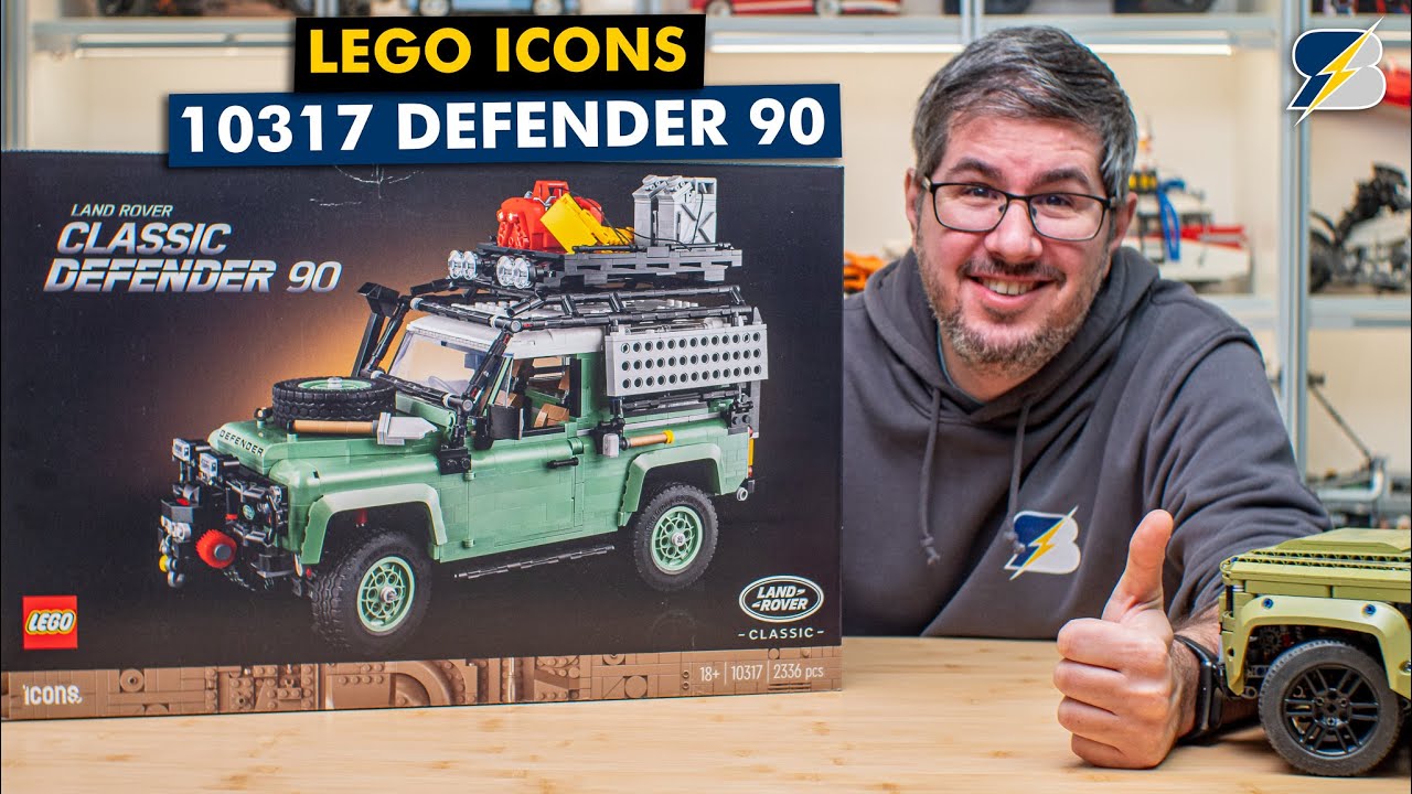 LEGO 10317 Icons Classic Land Rover Defender 90 Revealed YouTube LEGO 10317 Icons Classic Land Rover Defender 90 Revealed YouTube