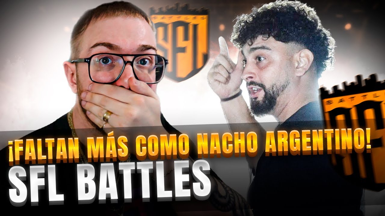 ¡EL FREESTYLE NECESITA MC´S COMO NACHO ARGENTINO! | NACHO ARGENTINO EN ...