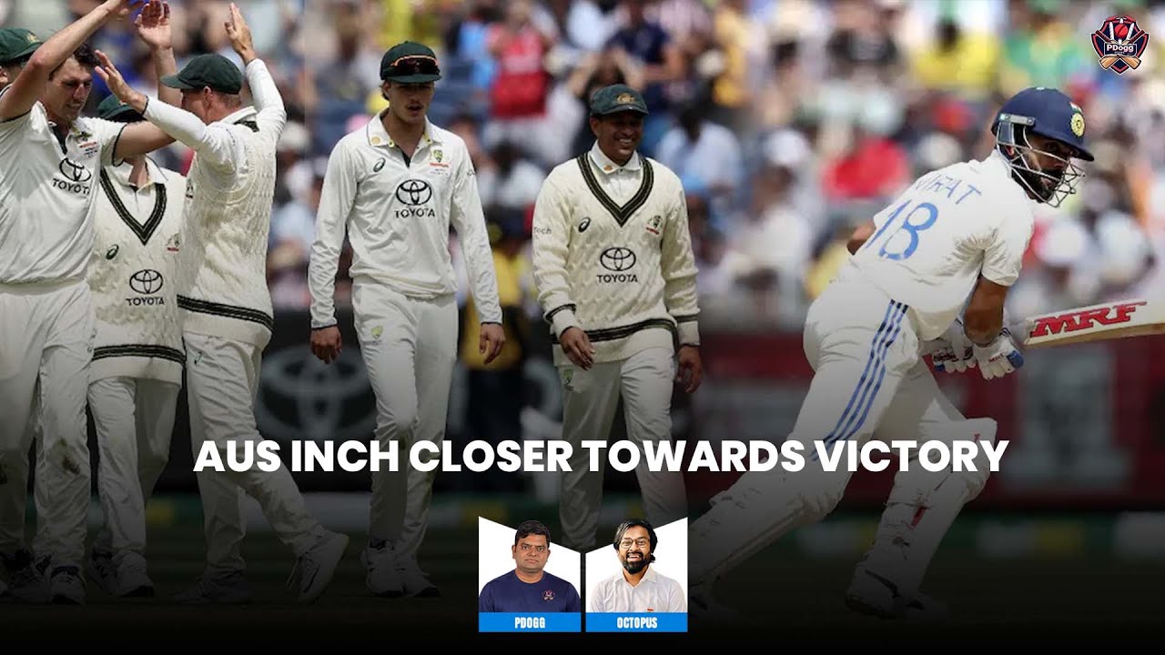 AUS inch closer towards victory | Pdoggspeaks - YouTube