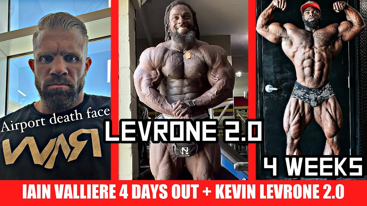 Kevin Levrone 2.0?? + Iain Valliere 4 Days Out + Quint Beastwood at his ...
