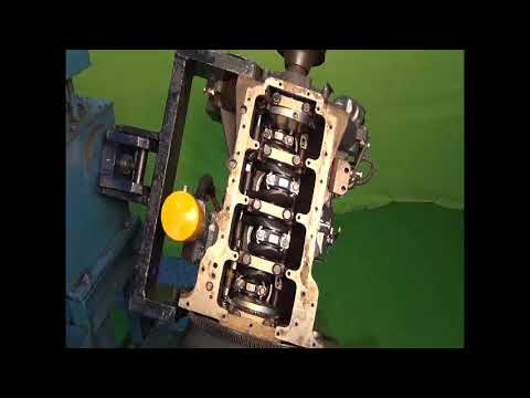 Piston Cooling JET - Mahindra NEF engine - YouTube