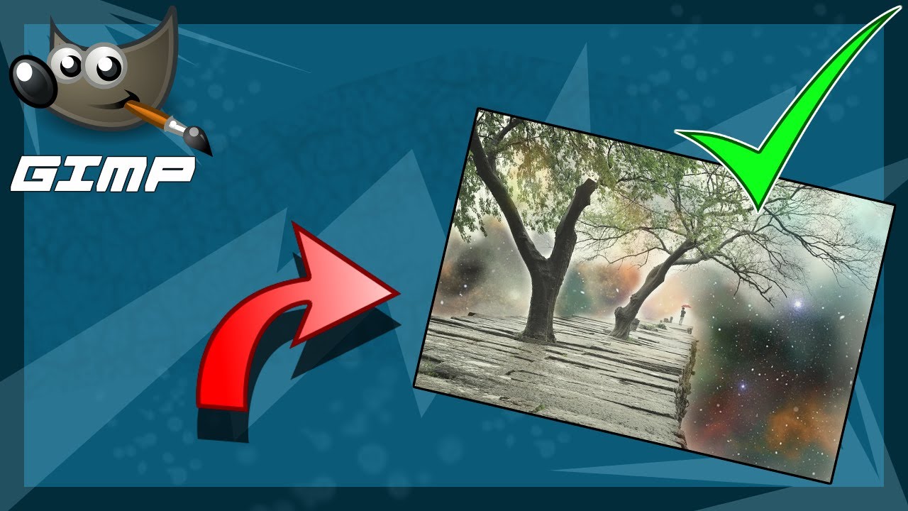 GIMP How To Blend Two Images YouTube GIMP How To Blend Two Images YouTube