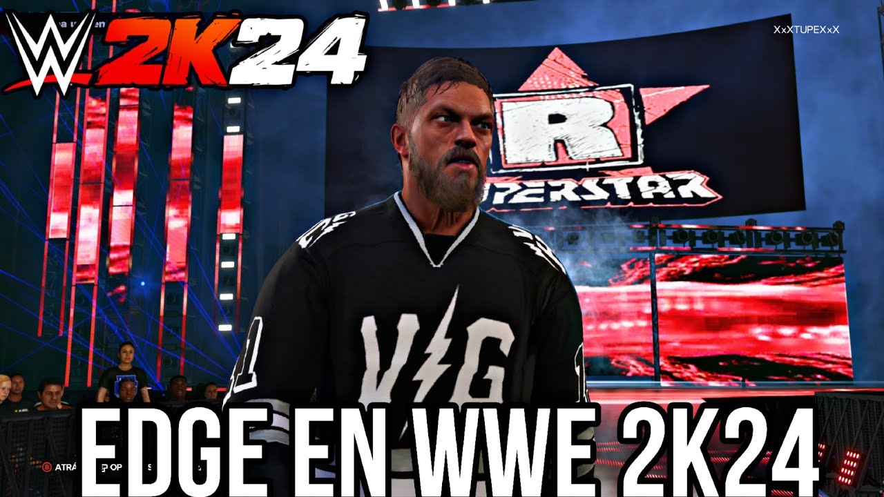 Como JUGAR con EDGE en WWE 2K24!! - YouTube