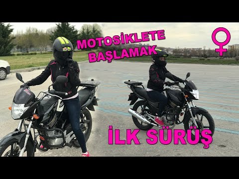 10 Dakika da Vitesli Motor Öğrenmek | Eşime Motosiklet Öğrettim | Kolaçan