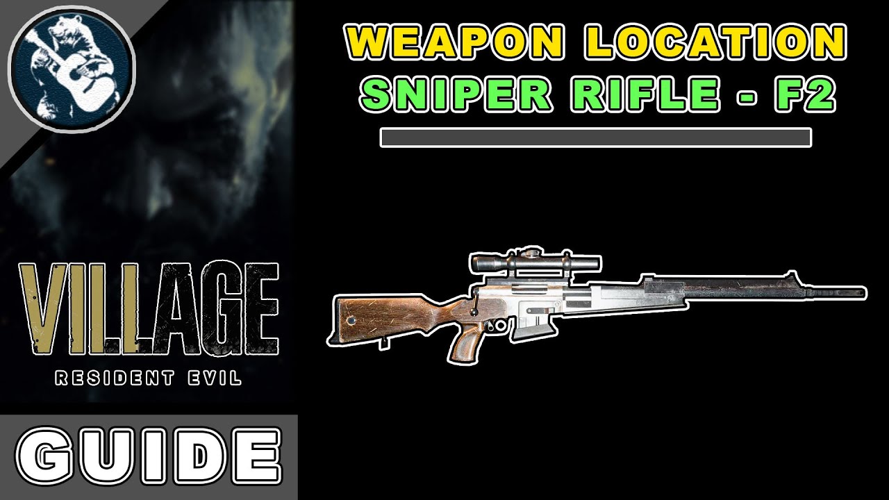 Free Weapons: F2 Sniper Rifle Location in Resident Evil 8 Village ...