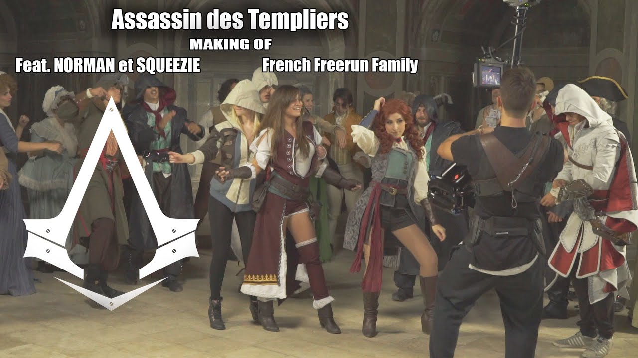 Making Of French Freerun Family - Assassin des Templiers (avec Norman ...