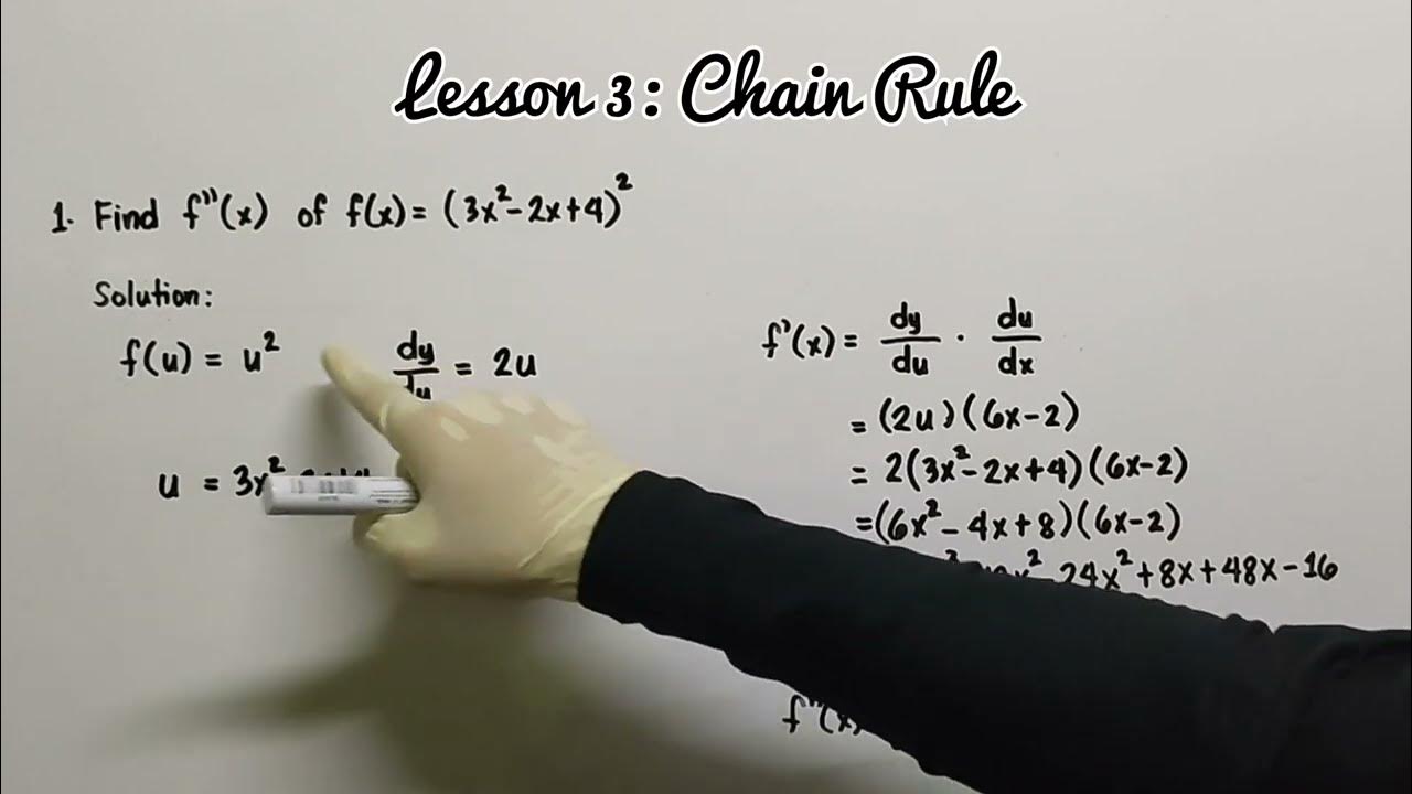 BASIC CALCULUS: Extreme Value Theorem, Optimization Problems, Chain Rule - YouTube
