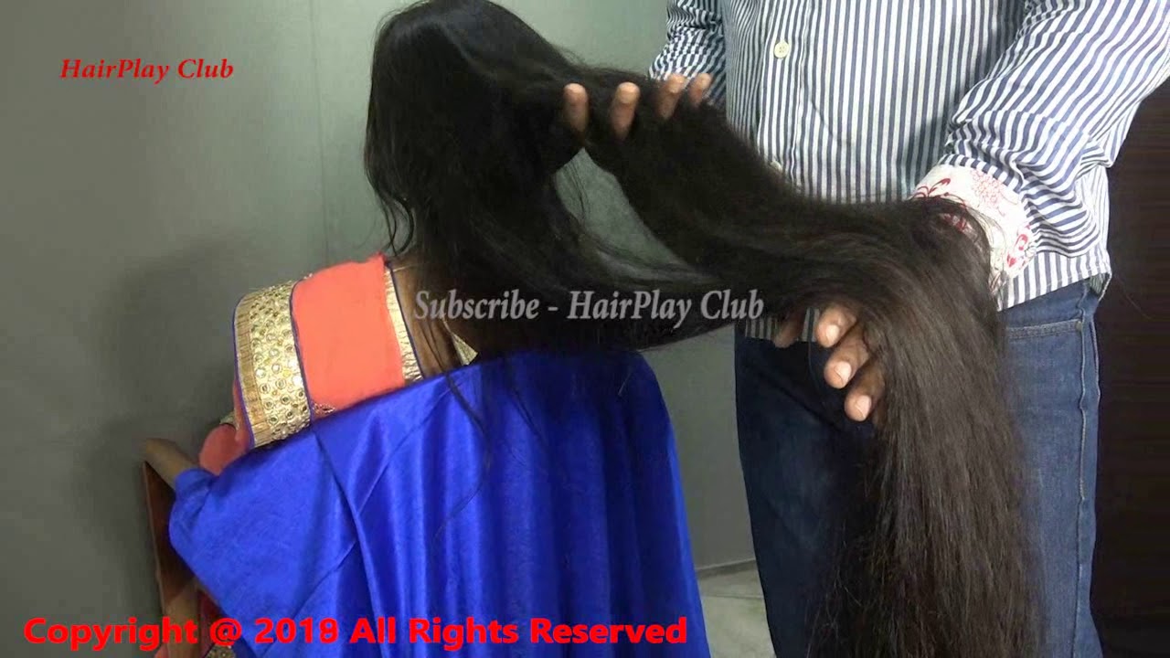 Long Hair Play with English Teacher Part 1 of Full Video - YouTube