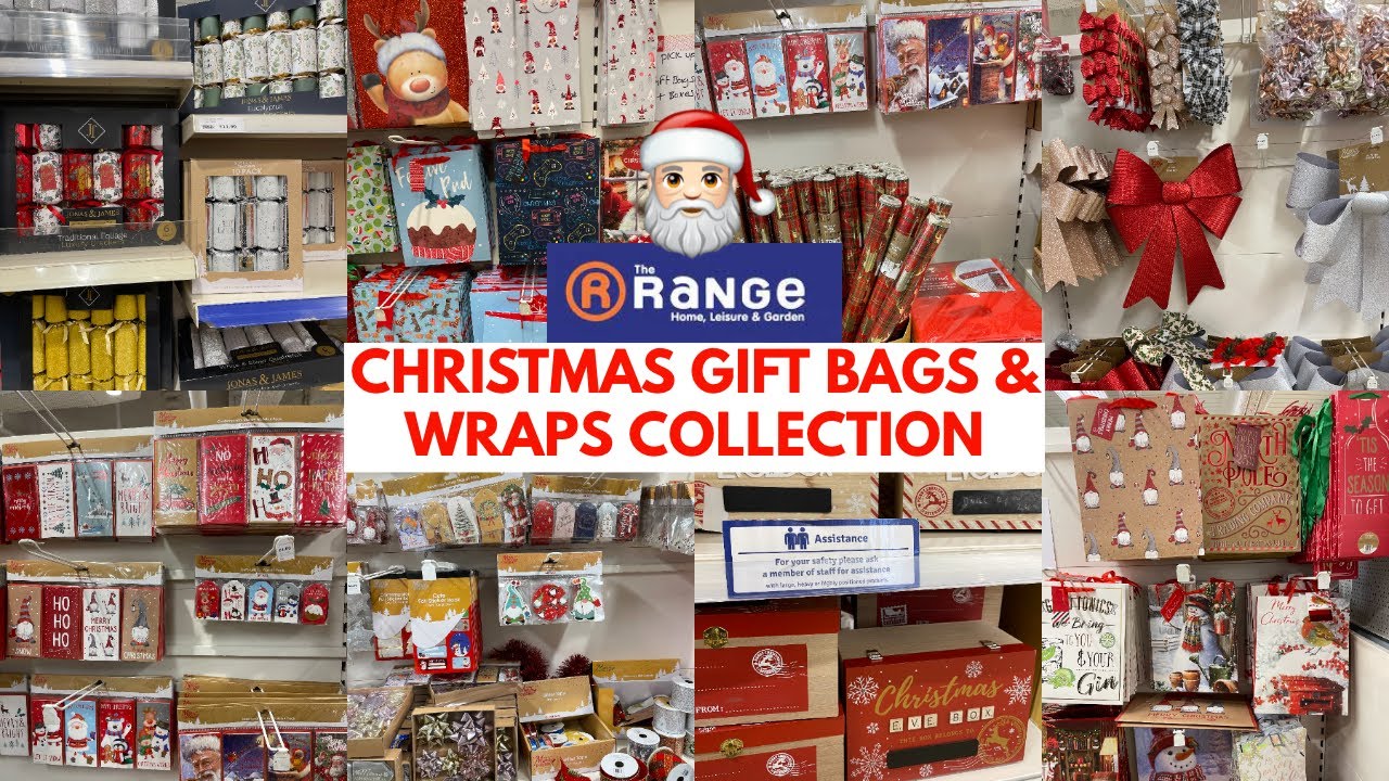 THE RANGE CHRISTMAS GIFT BAGS & WRAPS COLLECTION WITH PRICE NOV 2022 ...