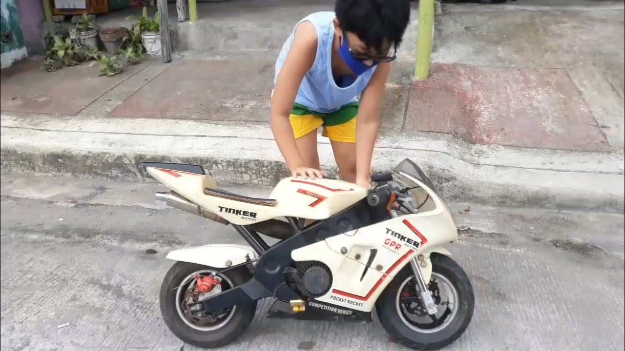 Pocketbike 49cc tinker motors | Enduro mini motor minibikes - YouTube
