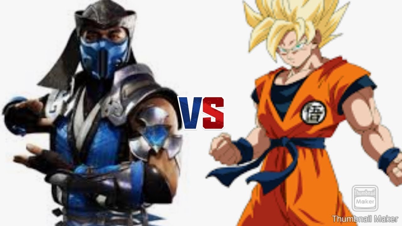 Sub Zero vs Goku - YouTube