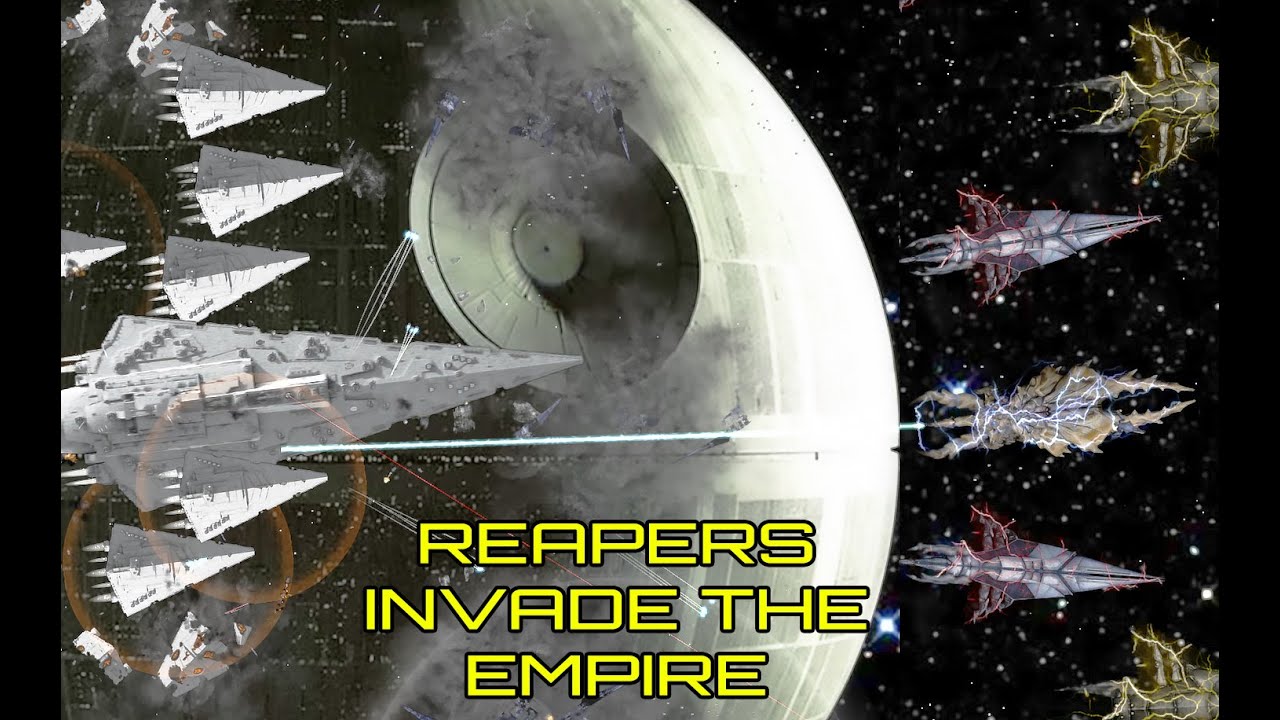 Evil Reapers invade the Deathstar. The Empire strikes back! - YouTube