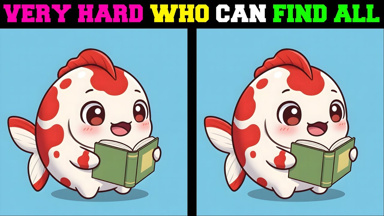 Train Your Brain! Spot 3 Differences Game - YouTube