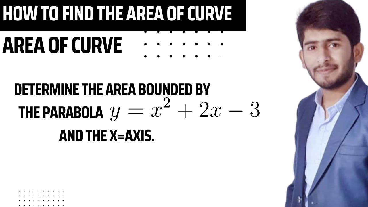 Area of parabola || Determine the area Bounded by the parabola y=x^2+2x ...