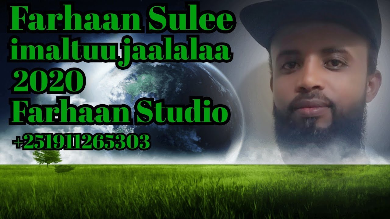 Farhaan Sulee (Baddeeysaa) : imaltuu jaalalaa: 2020 - YouTube