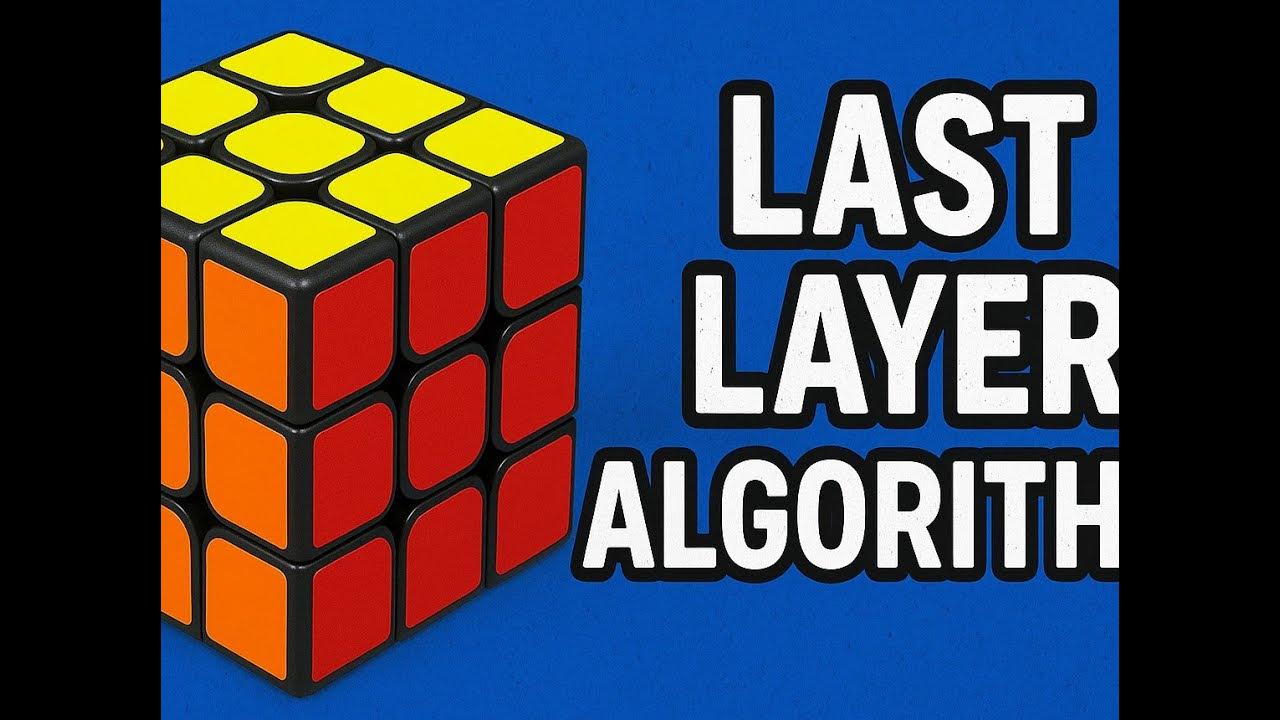 LAST LAYER ALGORITHM #4. #cubing - YouTube