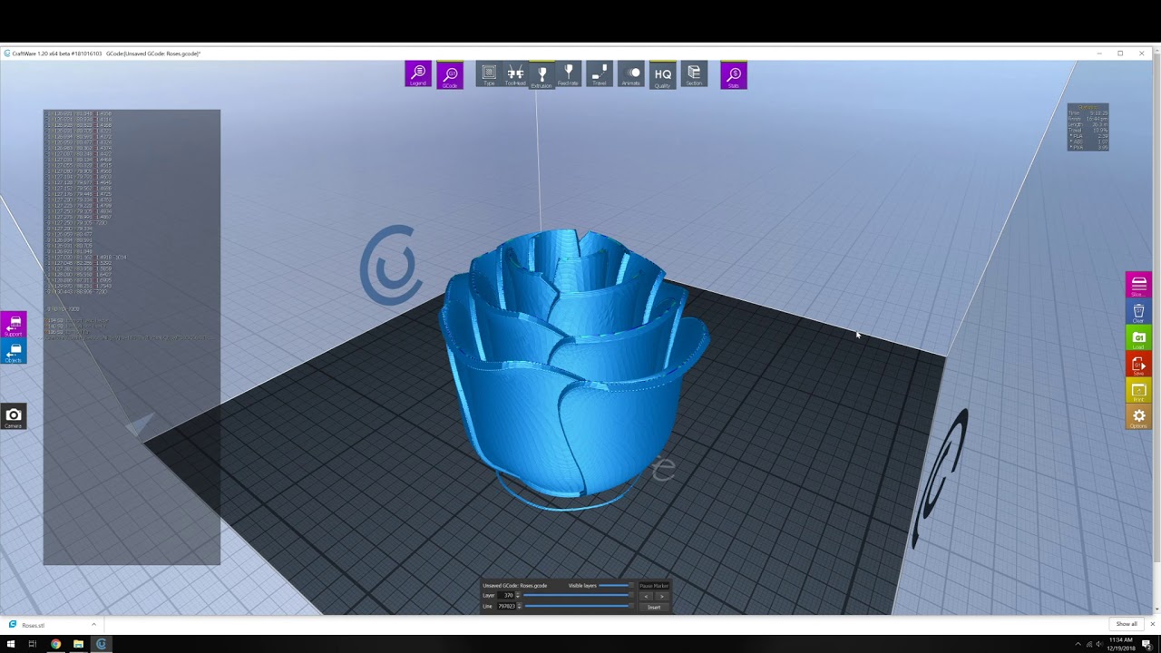 Craftbot XL Craftware Tutorial - YouTube