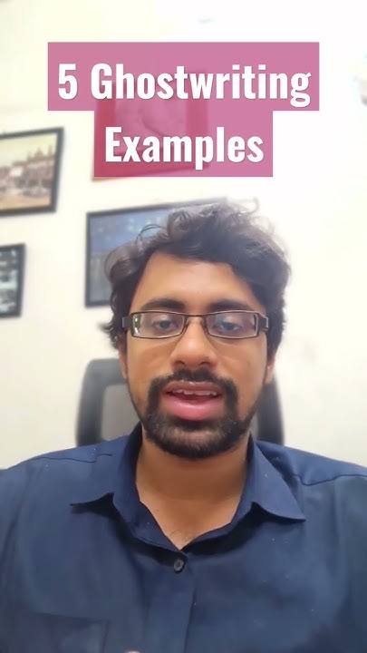 5 Ghostwriting examples #shorts #youtubeshorts #ghostwriter #example # ...