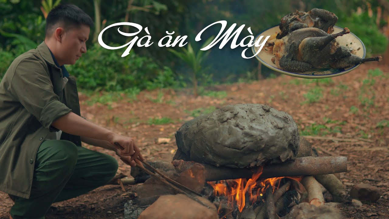 Bake "Dinosaur" eggs in the ancient way, clay roasted chicken ...