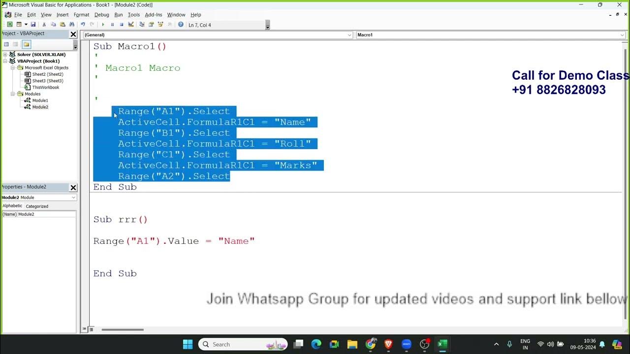 How Can Start VBA Coding in Excel 365 - YouTube