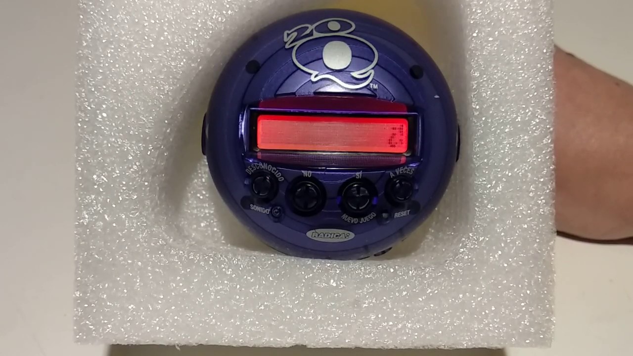 20Q Juego de inteligencia artificial, de Radica - YouTube