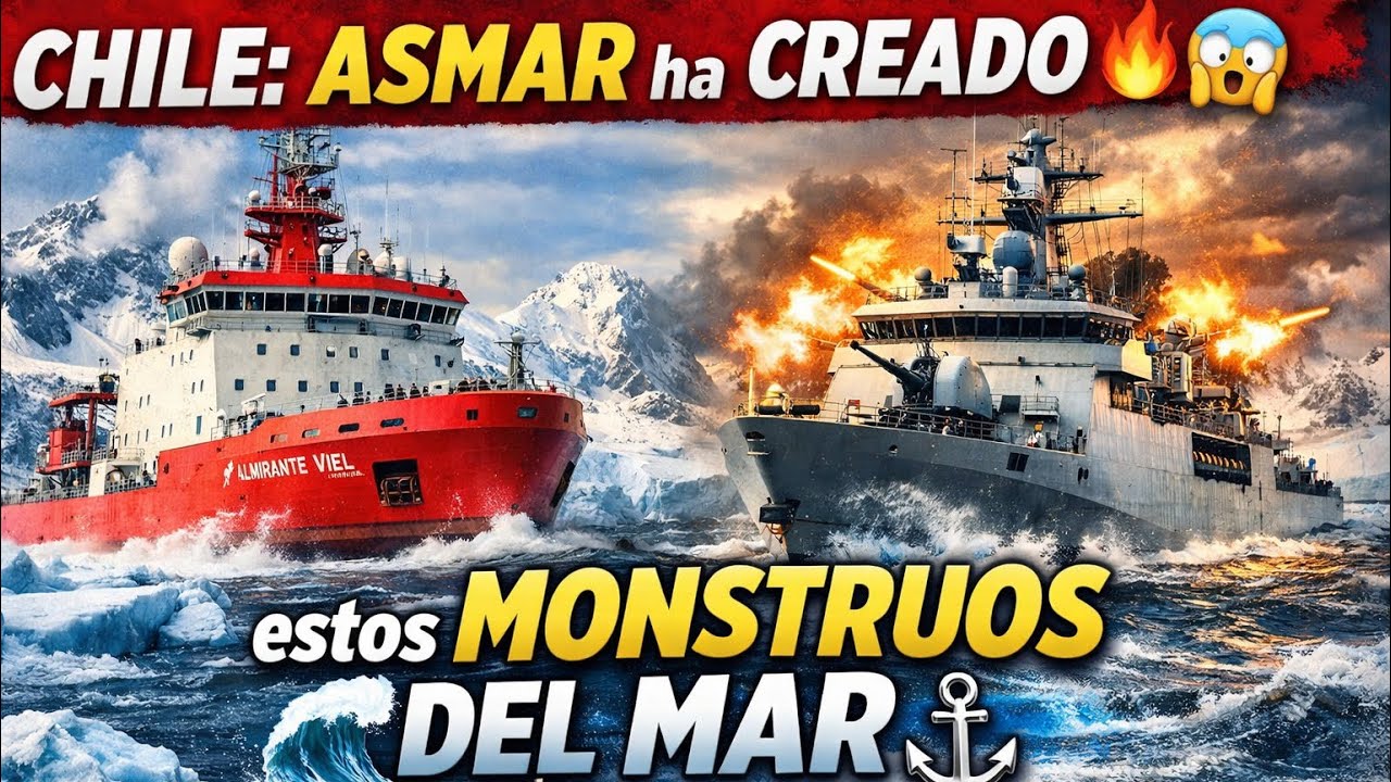 CHILE: ASMAR ha CREADO estos MONSTRUOS DEL MAR 😈⚓🌊 - YouTube