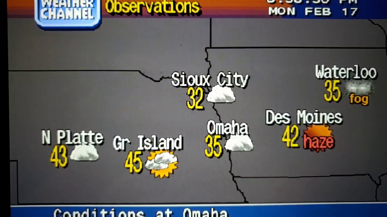 WeatherStar 4000 Simulator Feb. 17, 2020 part 2(13) - YouTube