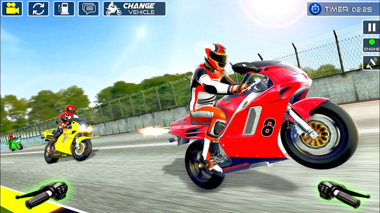 SUPER SONIC BIKE - 3D BIKE RACING GAME - ANDROID GAMEPLAY - YouTube
