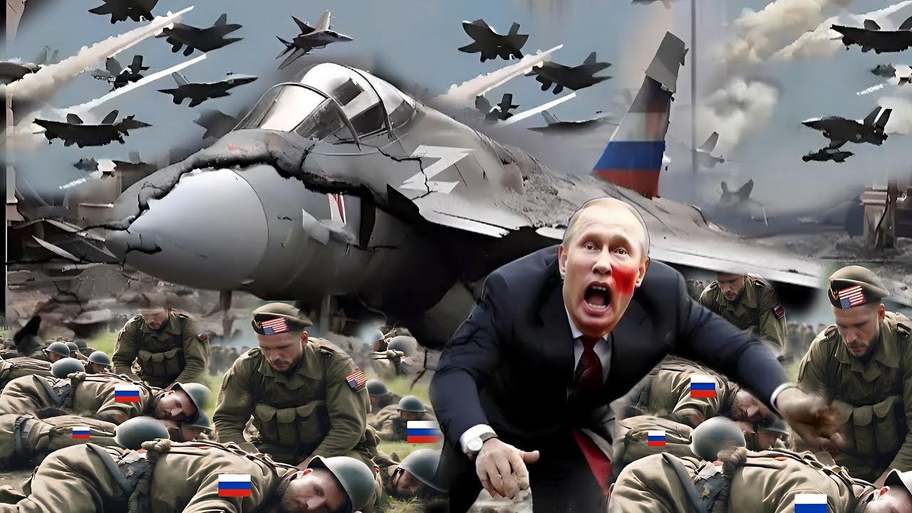 PUTIN IS VERY ANGRY! 100 Russian Fighter Jets Destroyed by US and ...