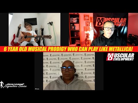 Leonardo Patrick: 6 Year Old Musical Prodigy!  MD Levrone Report starring Kevin Levrone E4 S3