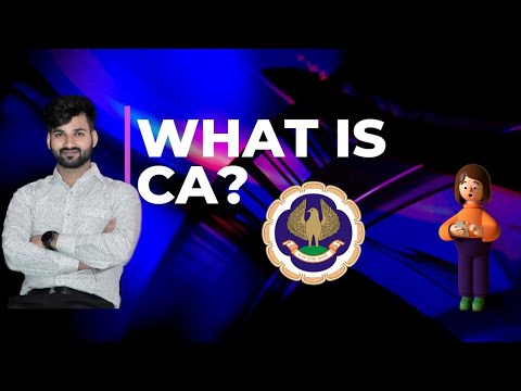 What is Chartered Accountancy?| What is CA?| What is the Function of CA ...
