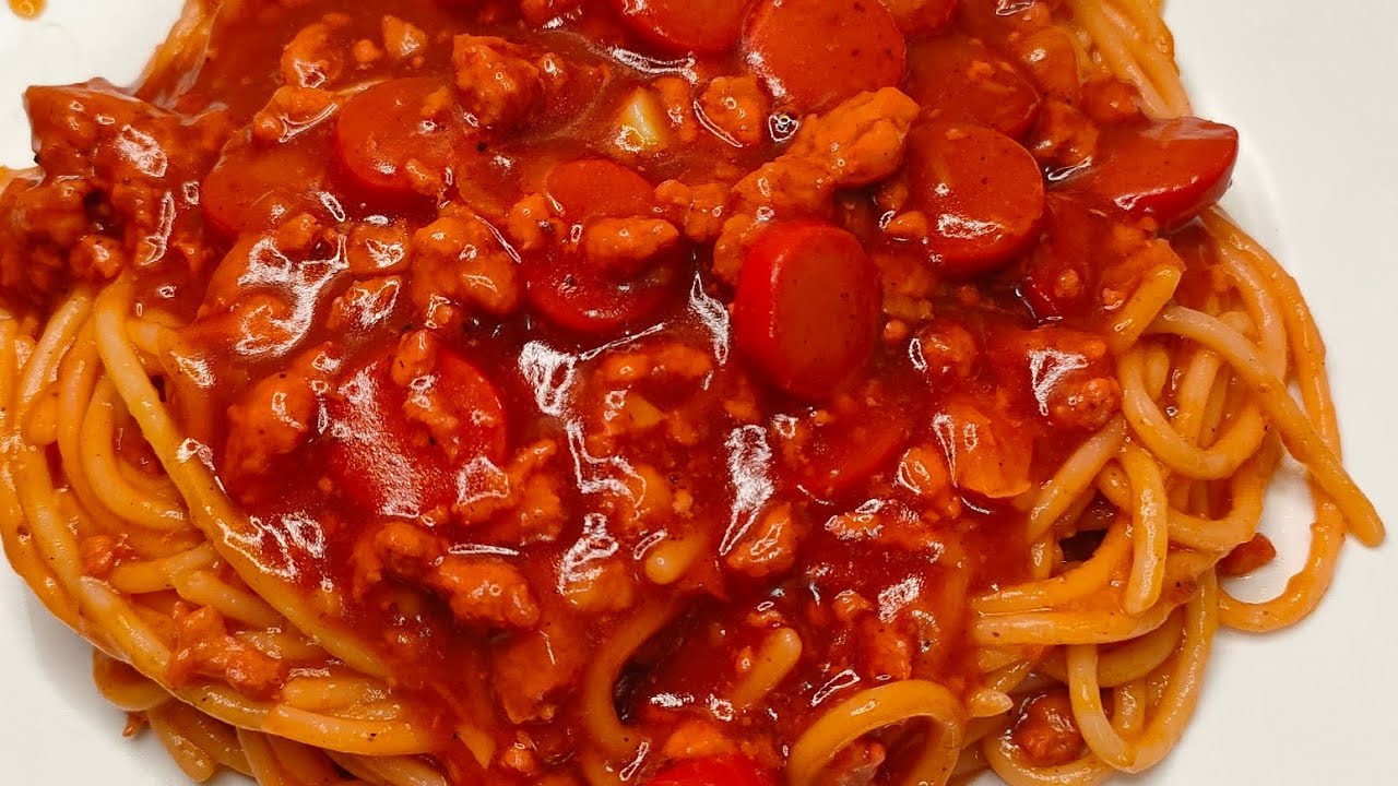 Filipino Style Spaghetti | Pinoy Sweet Spaghetti Recipe - YouTube