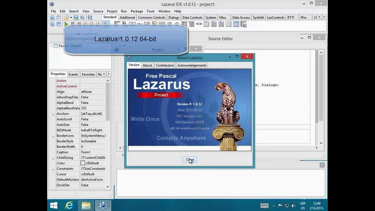 Lazarus IDE - Smaller executable - YouTube