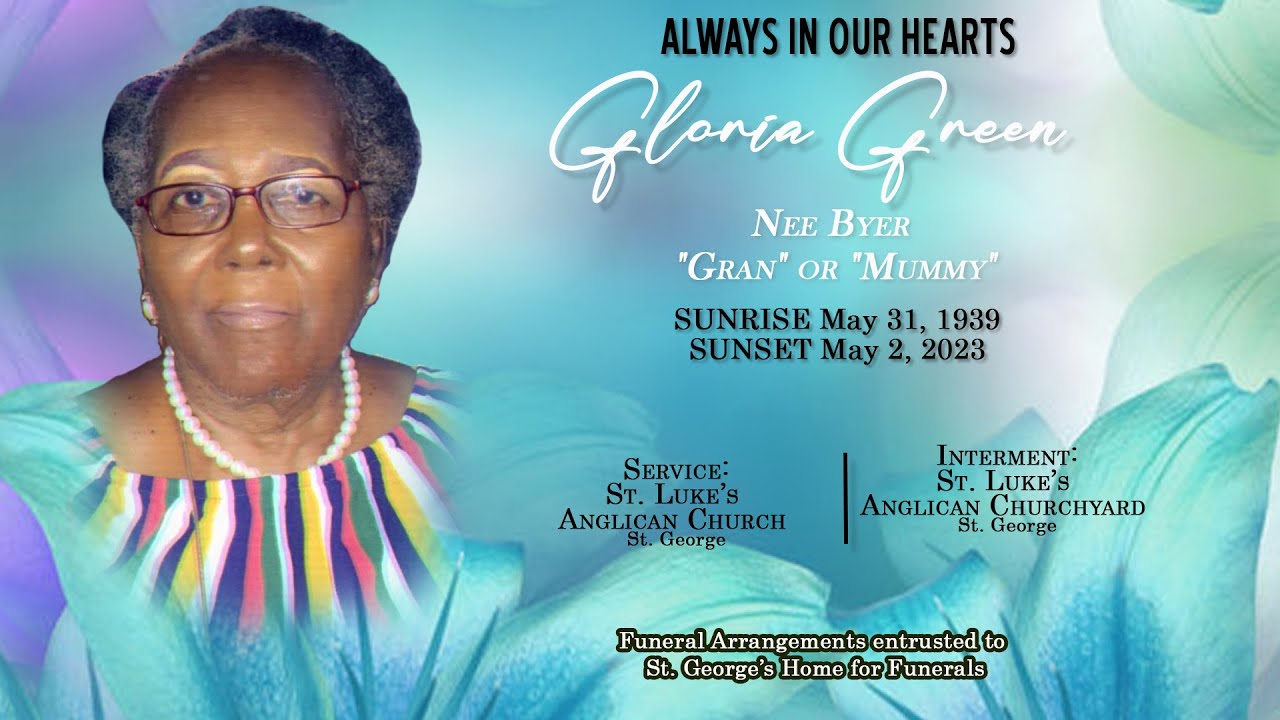 Always In Our Hearts - Gloria Green nee Byer - "Gran" or " Mummy" - YouTube