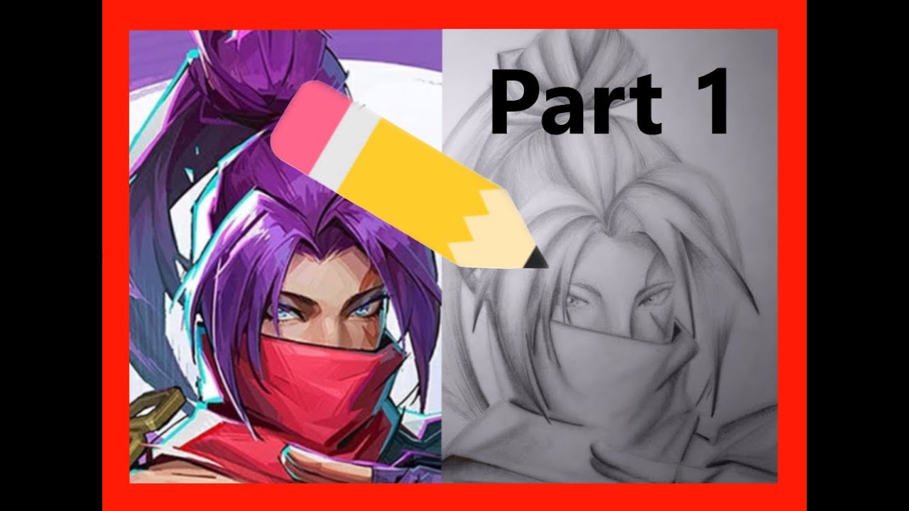 How To Draw - Psylocke (Part 1 - Outline) - YouTube