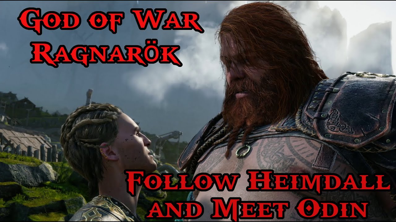 God of War Ragnarök – Part 68 – Follow Heimdall and Meet Odin - YouTube