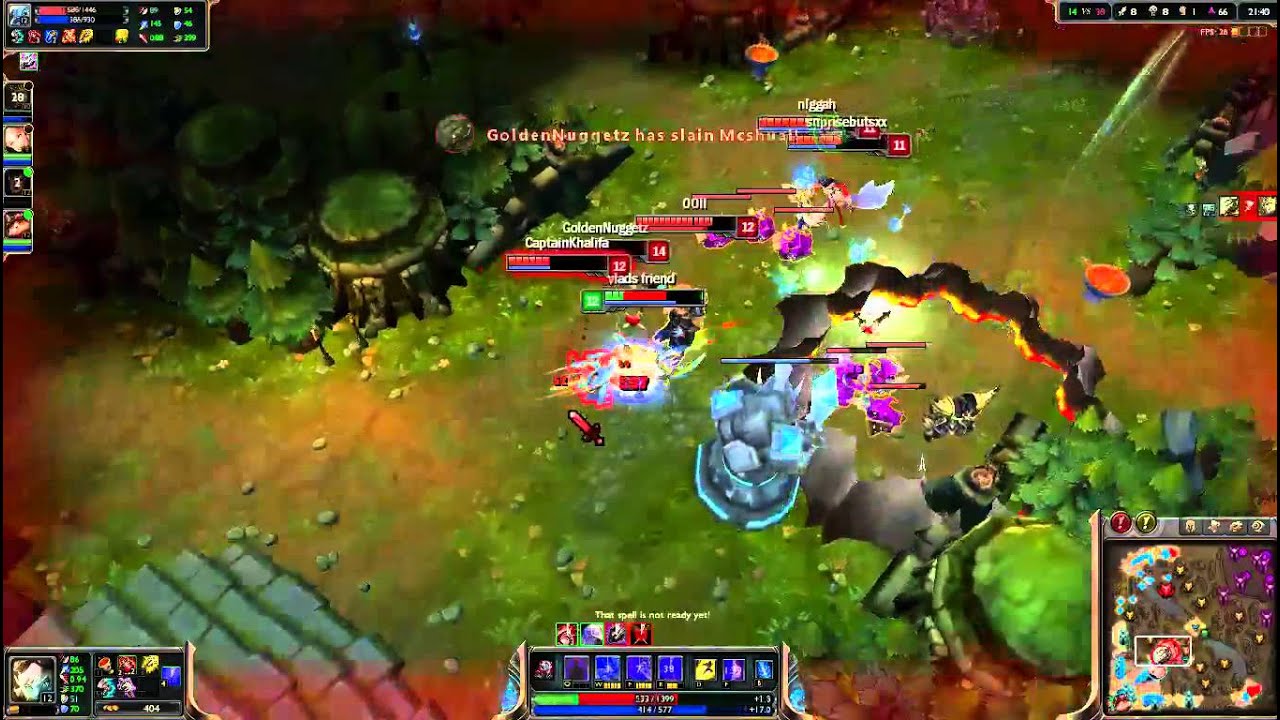 LoL full game as Hybrid Trist - YouTube