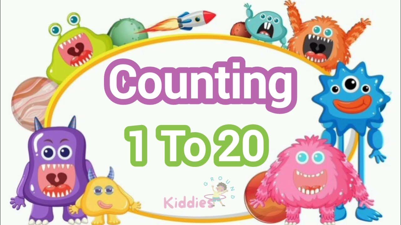 1 to 20 Counting | Counting 1-20 | Numbers 1 to 20 | #counting1to20 | # ...