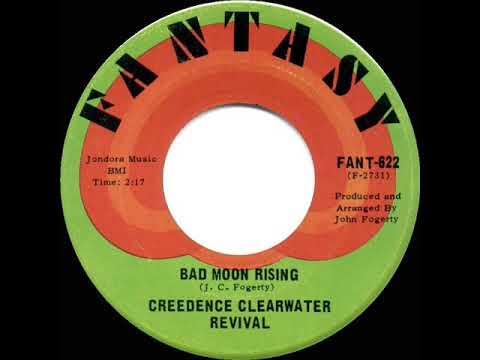1969 HITS ARCHIVE: Bad Moon Rising - Creedence Clearwater Revival (a #1 ...