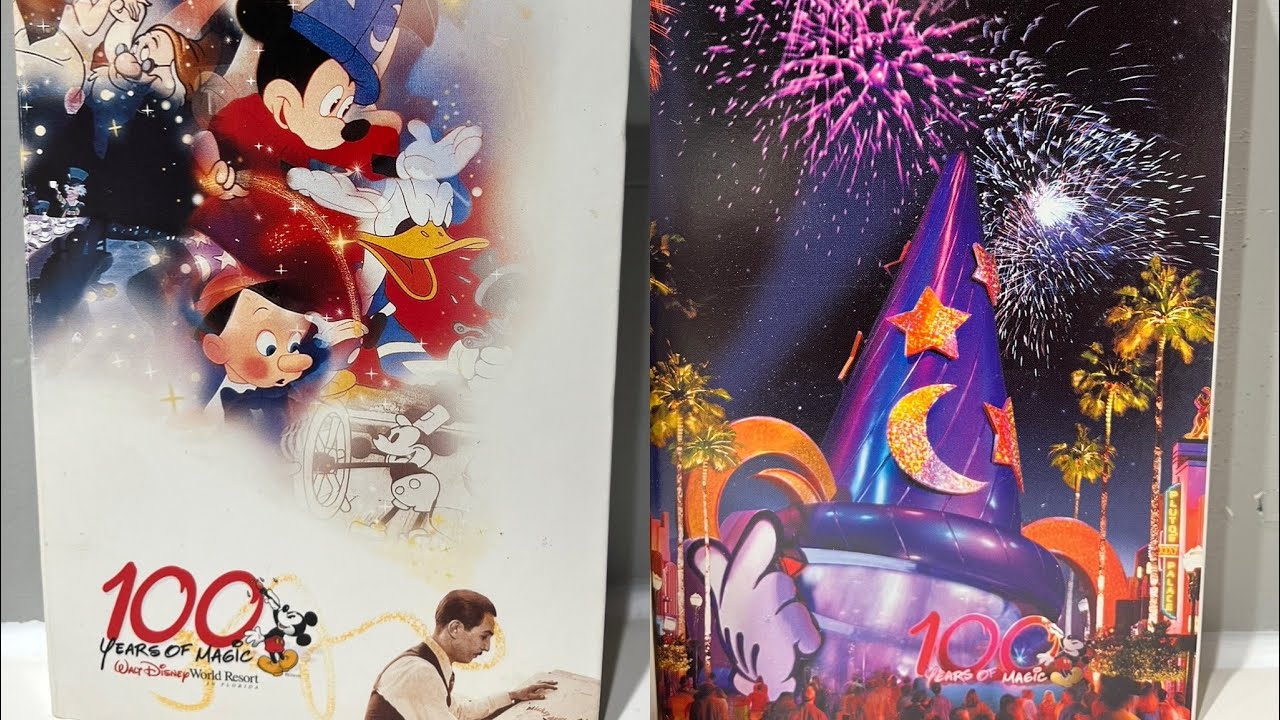 100 Years of Magic- Walt Disney World Resort- Trip Planner VHS, 2001- I ...