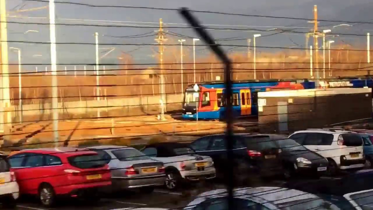 Stagecoach Sheffield SuperTram With 122+399204+108 At Depot - YouTube