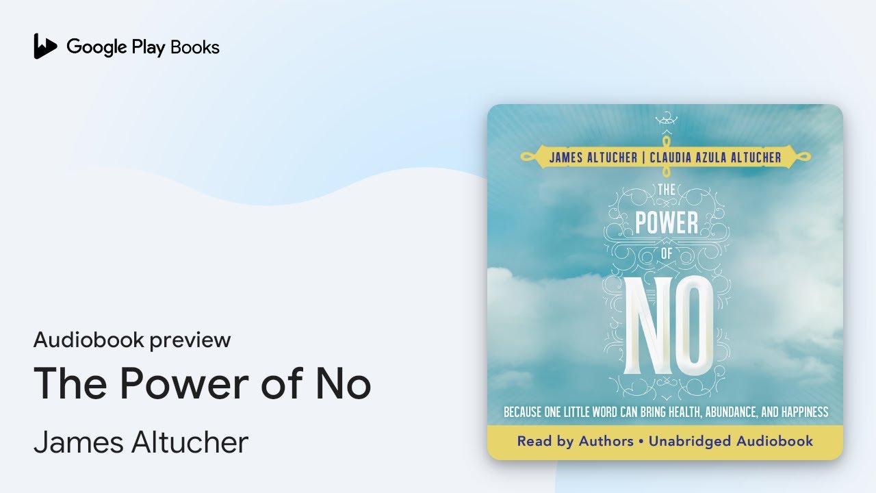 The Power of No: Because One Little Word Can… by James Altucher ...