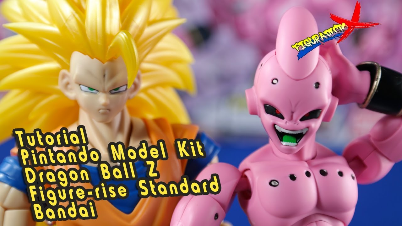 Tutorial Como Mejorar & Pintar Model Kit Dragon Ball Z Figure-rise ...
