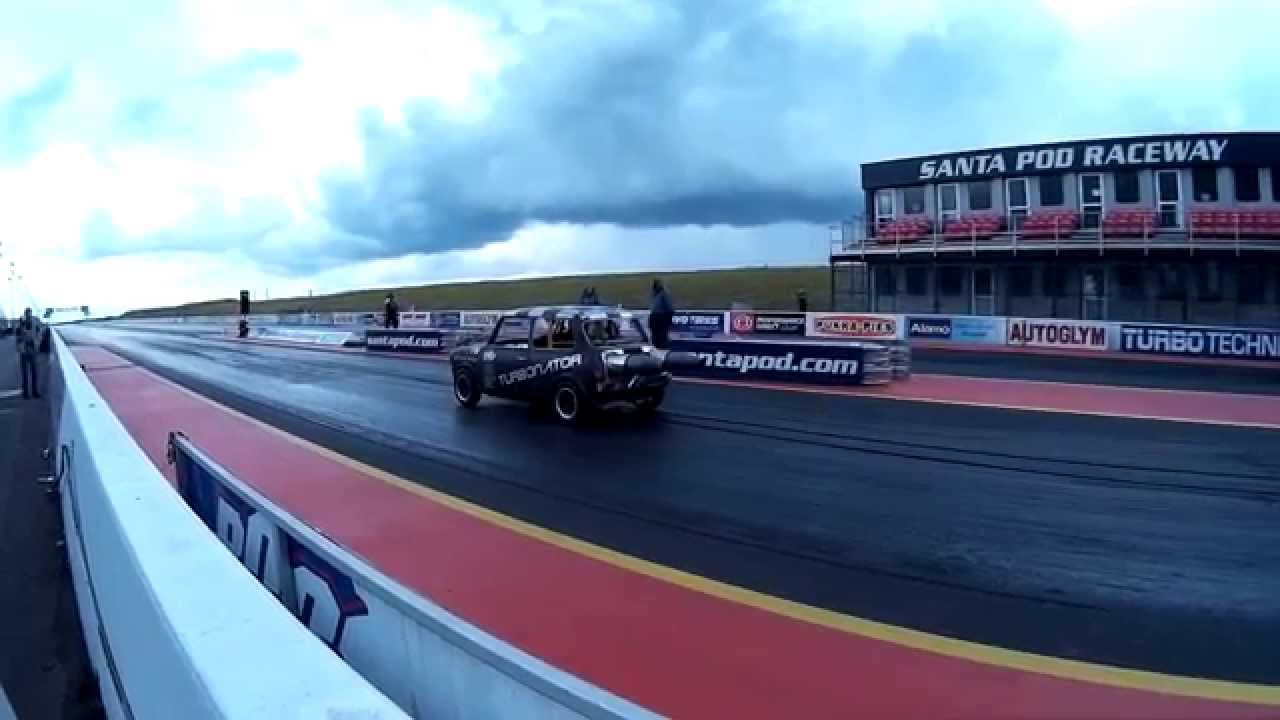 Turbonator @ santa pod test and tune day - YouTube